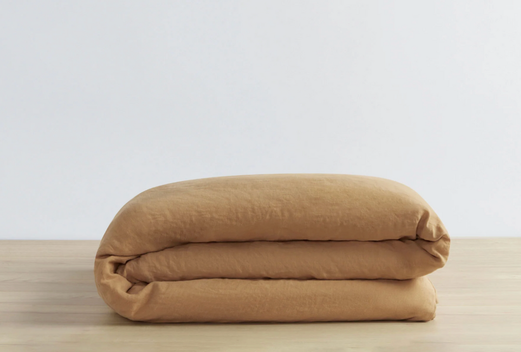 Sand linen duvet cover by Cultiver – Pandora's Santa Fe