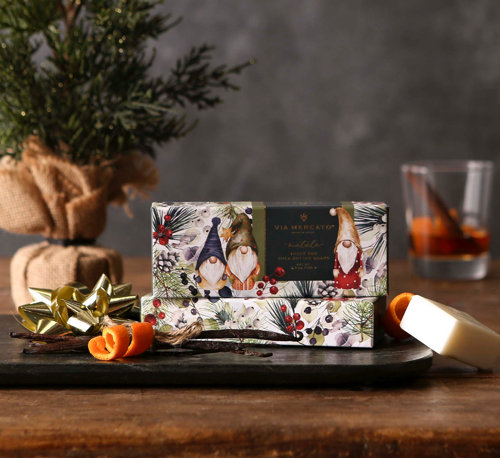 Gnomes Shea Butter Soap Gift Set by Pré de Provence – Pandora's Santa Fe