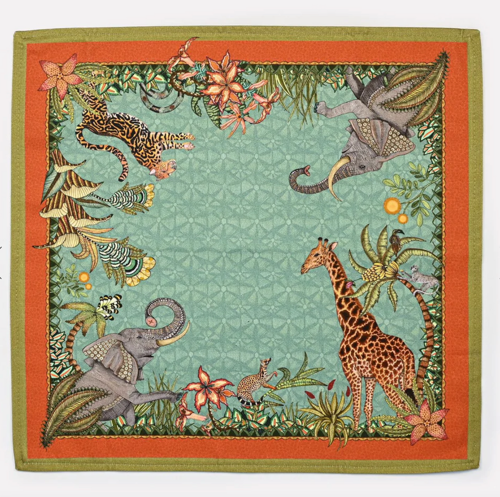 Ardmore "Sabie Forest Jade" napkin sets from South Africa – Pandora's ...